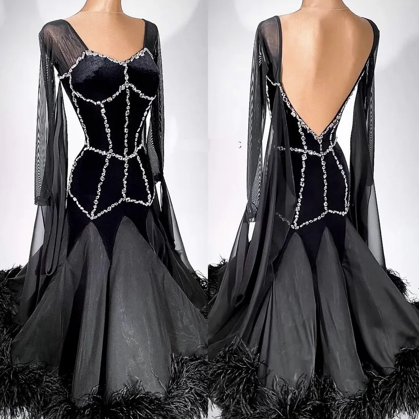 Standard Dance Dress for Competition Ballroom Dance Dress ballroom gown ...