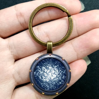 TV Drama Stargate Portal Atlantis Key Chain Art Photo Glass Dome ...