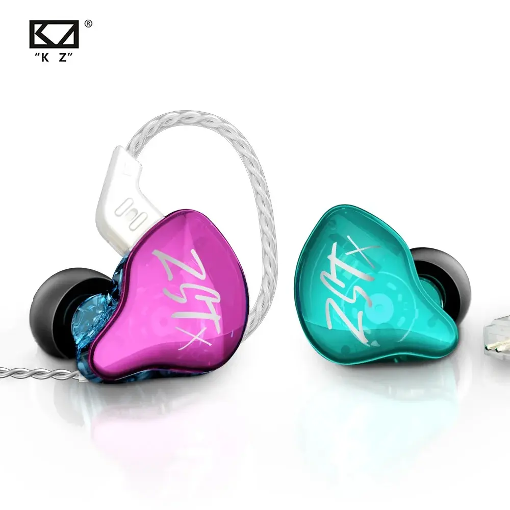 KZ-ZSTX-1DD-1BA-Hybrid-Driver-In-ear-Earphone-Noise-Cancelling-Headset ...