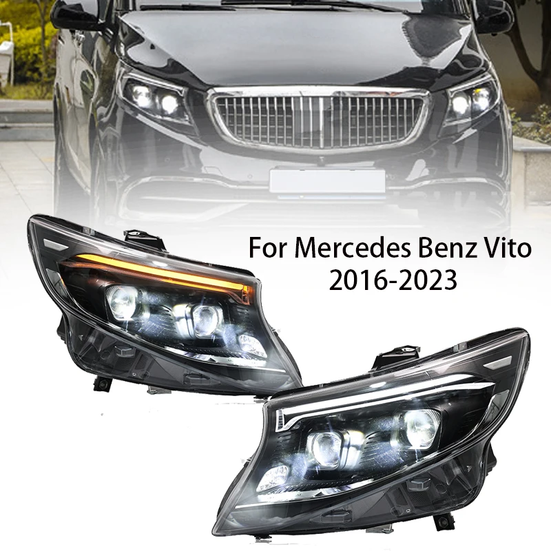 Led-Front-Lights-For-Benz-Vito-Headlights-2016-2023-W447-LED-Headlight ...