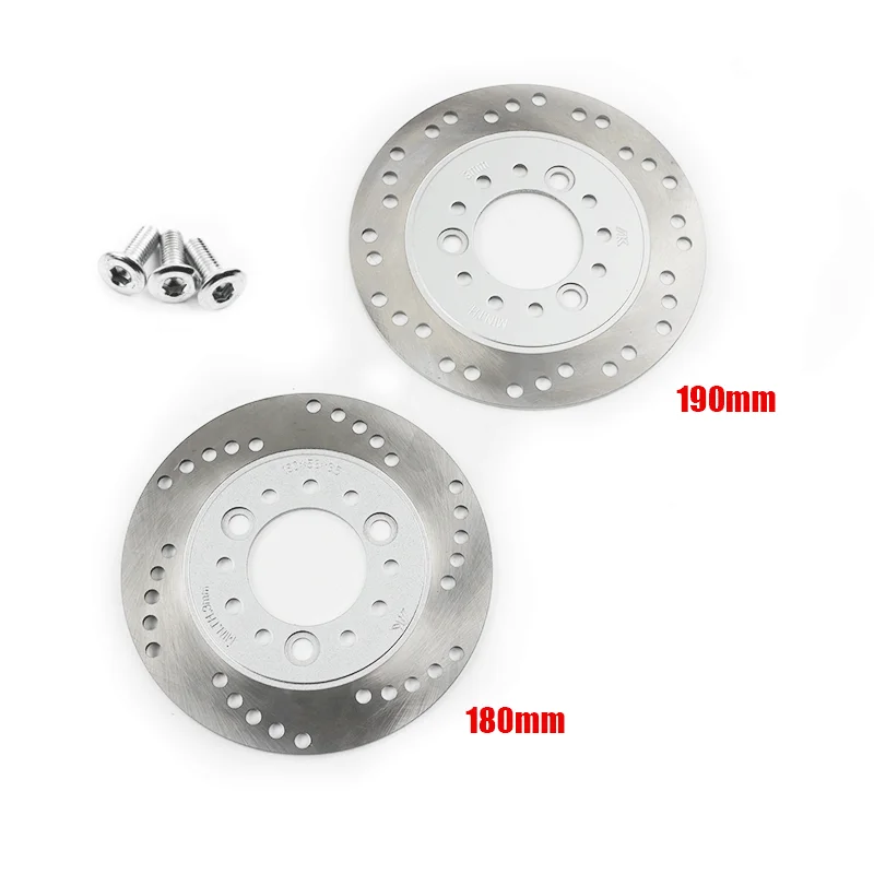 Pit Dirt Bike Rotor Pads 180MM 190MM Brake Disc Stainless Universal For ...