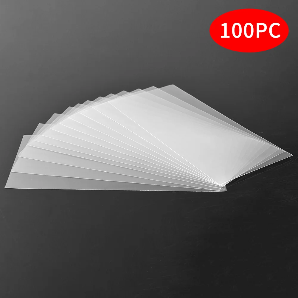 100/200PCS/lot Clear Paper Money Sleeves Currency Banknote Storage Bag ...