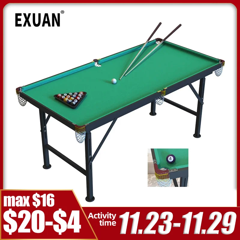 Small-Standard-Foldable-Lift-Home-Version-Indoor-Pool-Table-Set ...