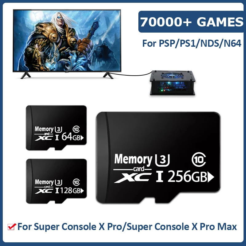 Super Console X Game Memory Card | Super Console X Pro Memory Card ...