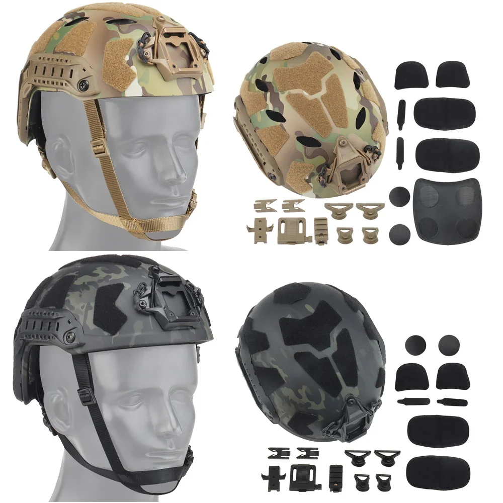 Lightweight Fast Tactical Helmet SF Suprt High Cut Protective Helmet ...