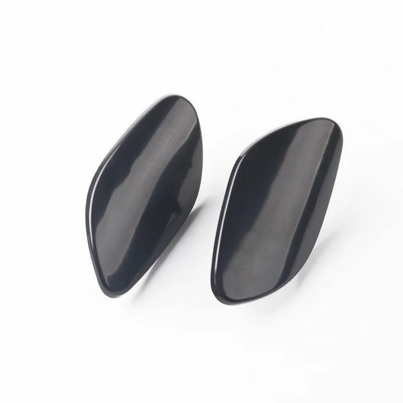 2Pcs-Car-Front-Bumper-Left-Right-Headlight-Washer-Nozzle-Cover-Cap-For ...