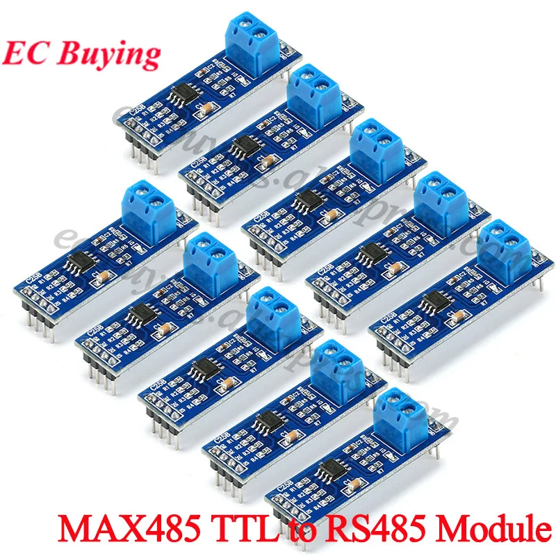 10Pcs-1pc-MAX485-Module-RS-485-TTL-Turn-To-RS485-MAX485CSA-Converter ...