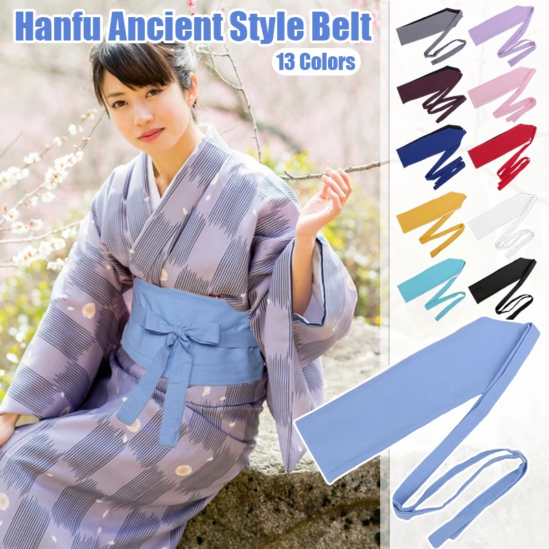 Japanese-Traditional-Kimono-Belt-Literary-Retro-Chinese-Ancient-Hanfu ...