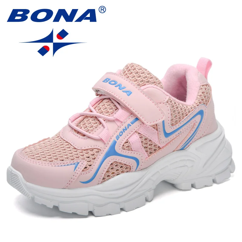 BONA New Designers Light Sneakers Sport Casual Shoes Children Leisure ...