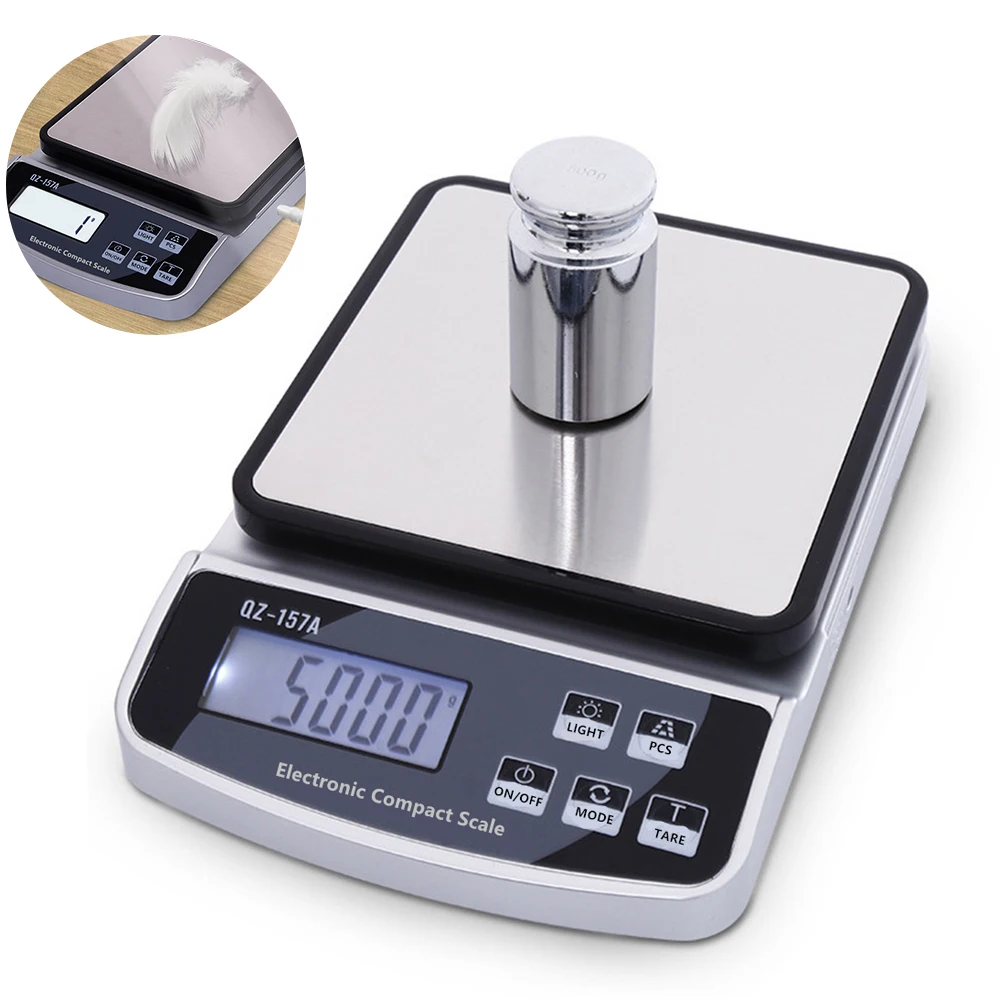 10KG-5KG-3KG-Electronic-Scale-USB-Charge-Precision-Kitchen-Balance-Food-Scale-Household-Coffee ...