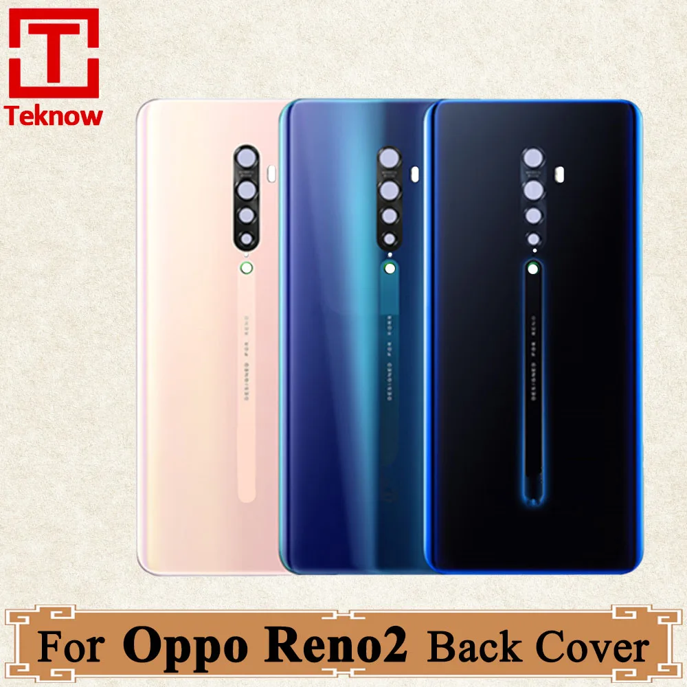 Original-New-Back-Battery-Cover-For-Oppo-Reno2-Door-Housing-Case-Rear ...
