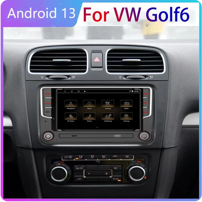 Android-13-Car-Radio-For-VW-Golf-5-6-Touran-Passat-B6-Jetta-MK5-MK6 ...