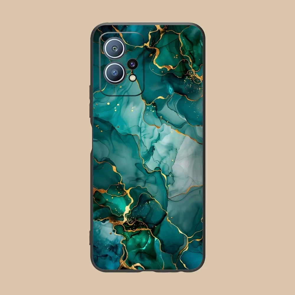 Luxury Golden Stone Mobile Cell Phone Case for Huawei P60 P50 P40 P30 ...