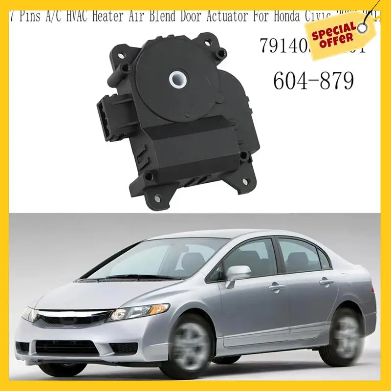 A10U-79140SNAA01 7 Pins A/C HVAC Heater Air Blend Door Actuator For ...