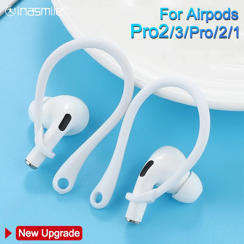 Silicone-Ear-Hooks-for-Apple-AirPods-pro2-Accessories-Anti-fall ...