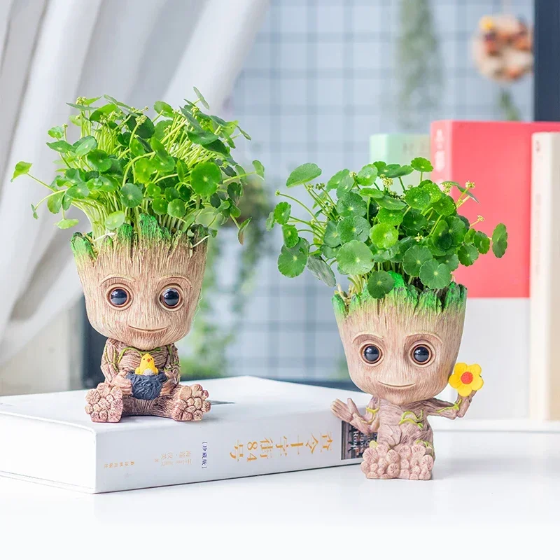 Disney-figuras-de-acci-n-de-Marvel-vengadores-Groot-soporte-para-bol ...