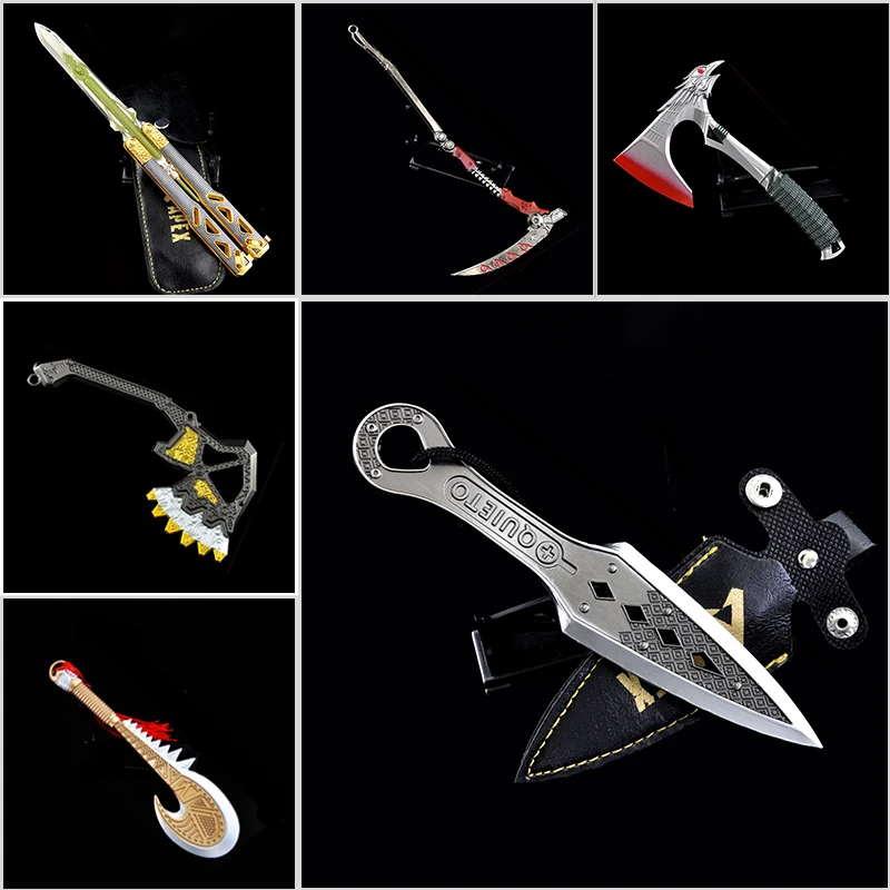 Chaveiro Modelo Toy of Apex Legends, Herança Arma, Octane, Bloodhound ...