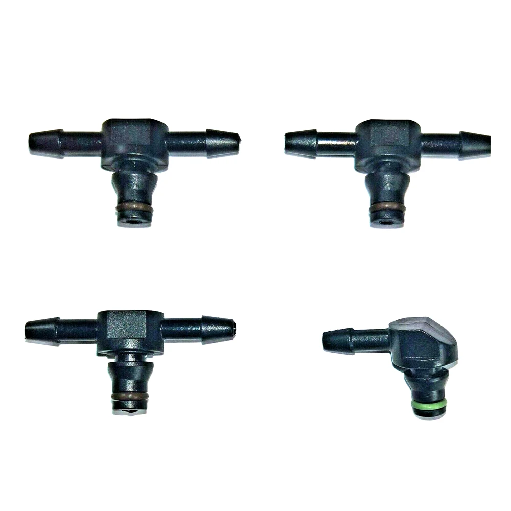 For-Bosch-110-4Pcs-Common-Rail-Diesel-Fuel-Injector-Return-Pipe ...