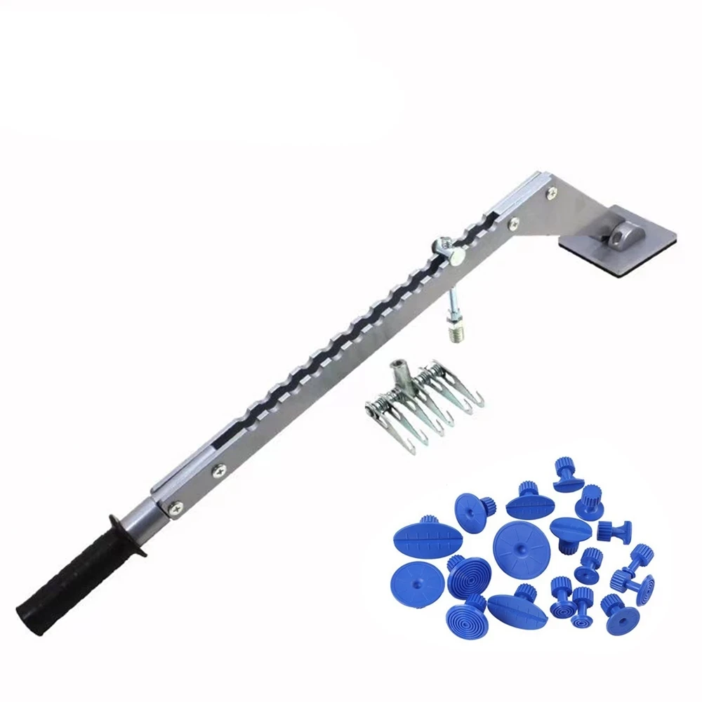 1-Set-Dent-Pull-Bar-Portable-Multi-Hook-Puller-Single-Leg-Levelling-Bar ...
