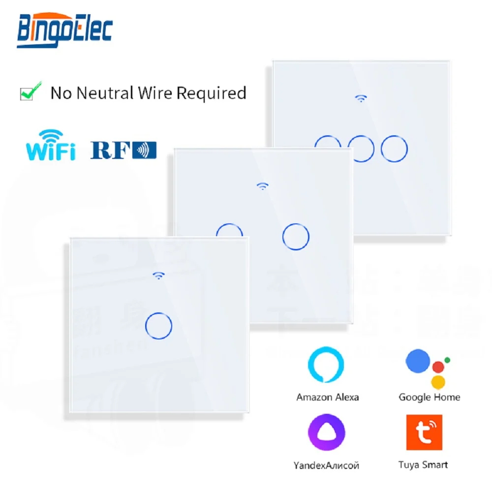 WiFi-Smart-Light-Touch-Switch-Smart-Life-Glass-Panel-EU-Wall-Switch ...