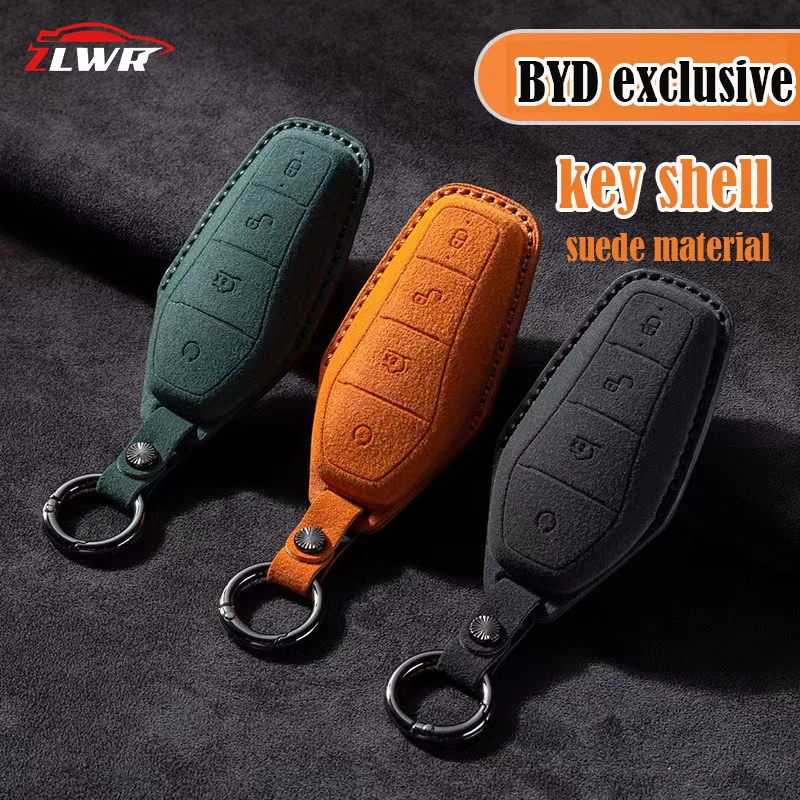 BYD-car-key-case-suede-material-BYD-key-shell-suitable-for-ATTO3-SEAL ...