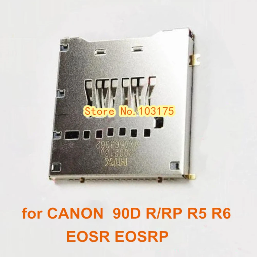 New Original SD Memory Card Slot For Canon EOSR EOSRP EOS 90D R/RP R5 ...