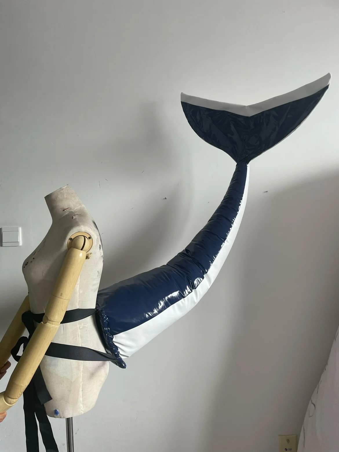 Homemade Whale Costume