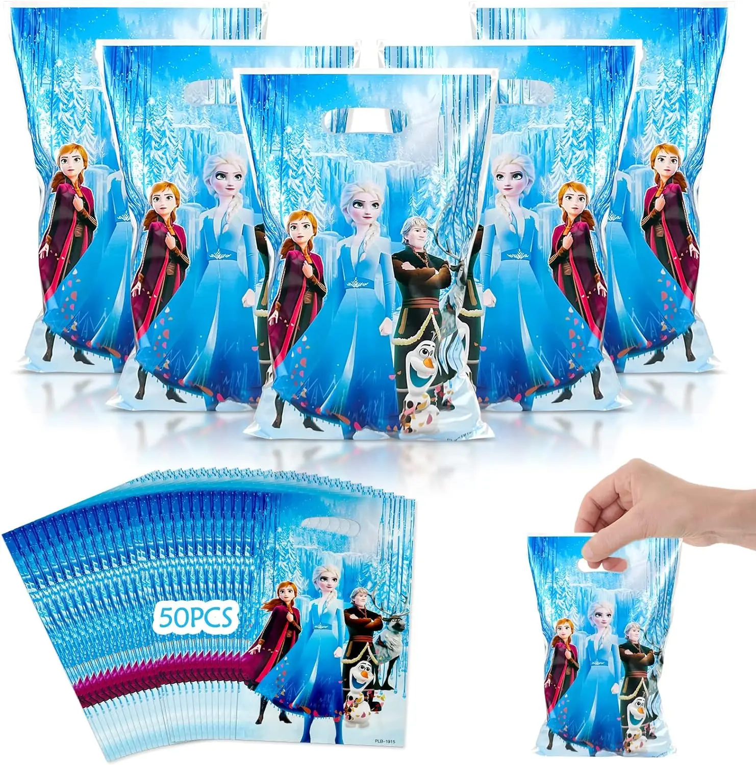 Suministros para fiestas de princesas Elsa y Anna de Frozen, pegatinas ...