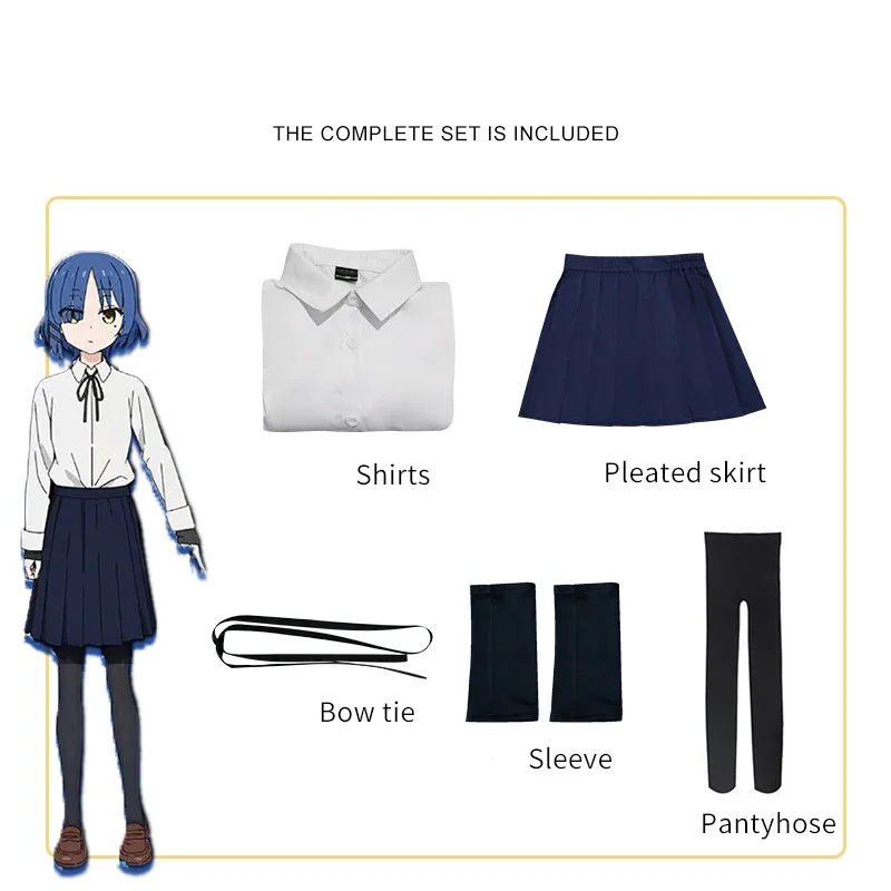 Anime-Bocchi-The-Rock-Yamada-Ryo-Cosplay-Costume-Wig-Set-Bocchi-The ...