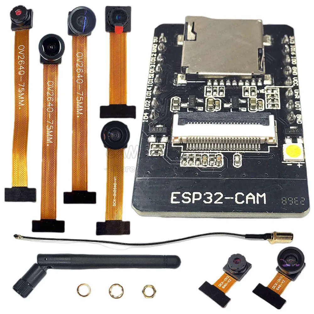 ESP32-CAM-con-Kit-modulo-fotocamera-OV2640-modulo-Bluetooth-Wifi-2-4G ...