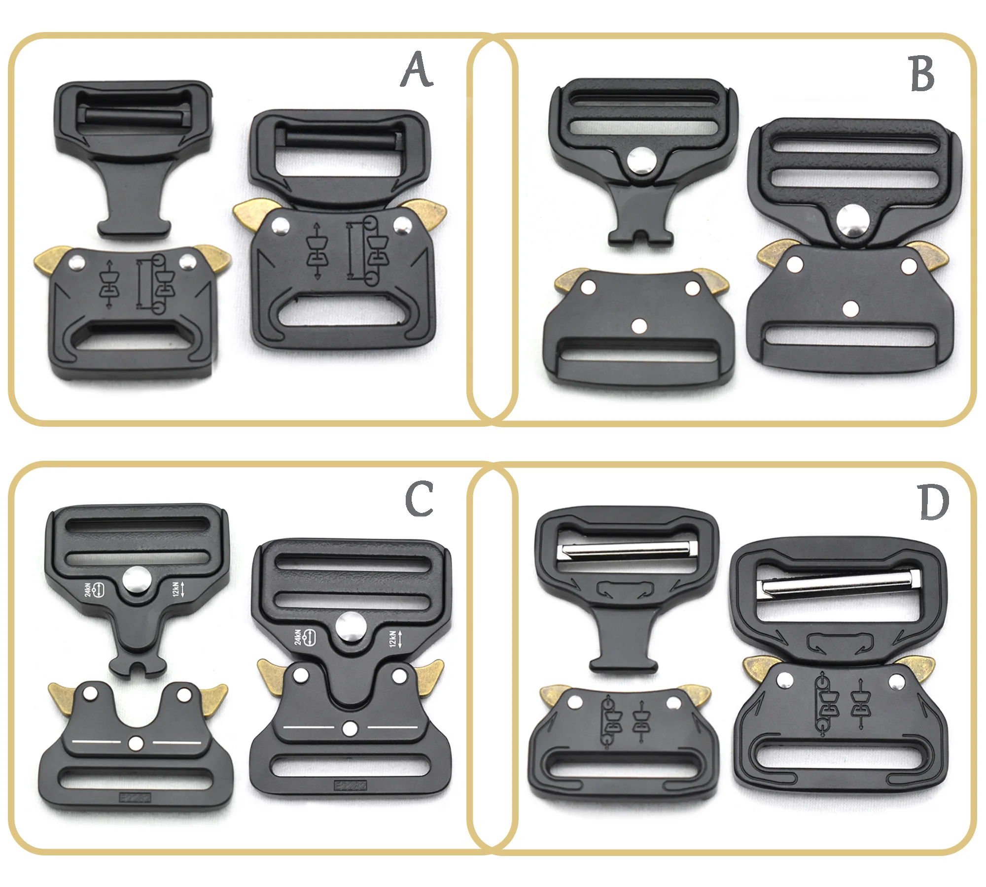 Metal-Side-Release-Buckle-Tactical-Belt-Heavy-Duty-Adjustable-Tactical ...