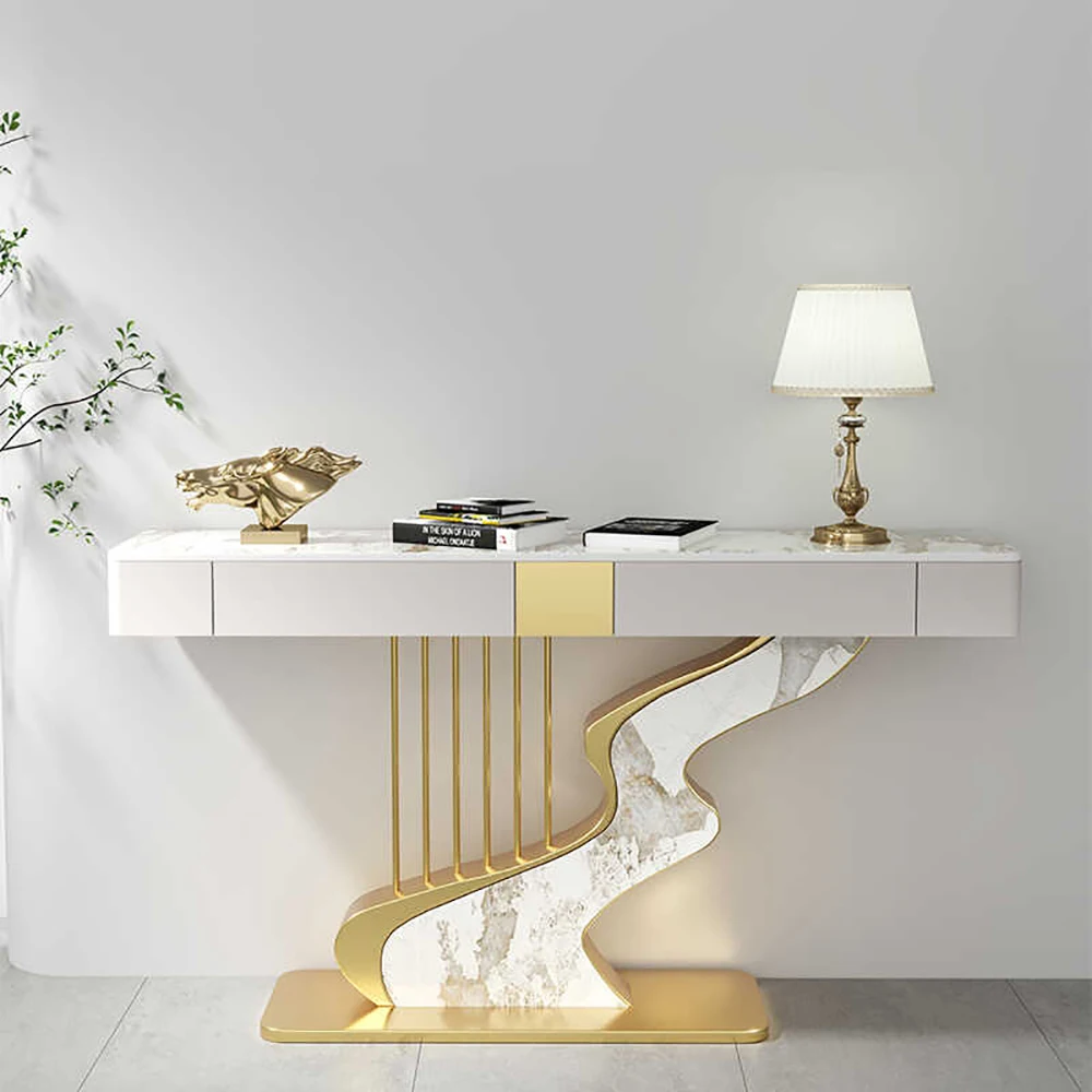 Luxury-Design-Console-Table-Nordic-Aesthetic-Modern-Entrance-Hall ...
