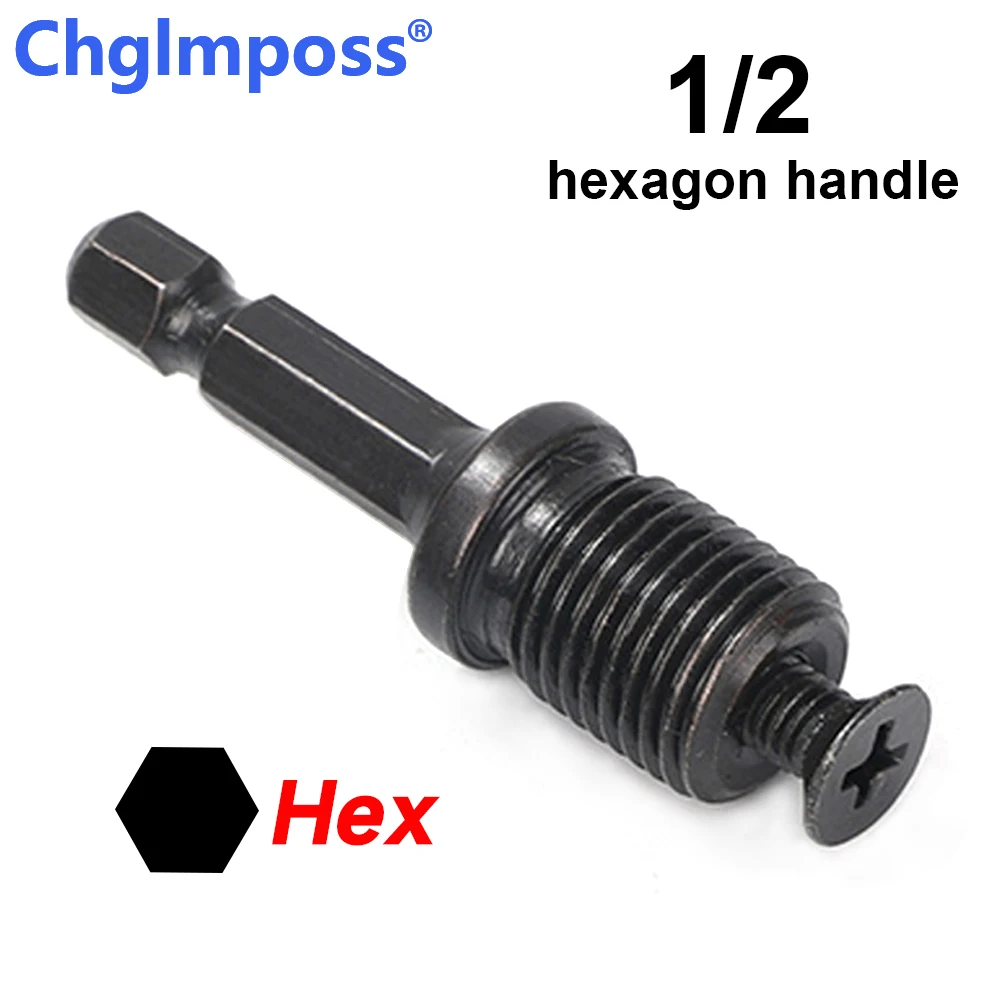 1-2-20UNF-Hexagon-Connecting-Rod-Adapter-Hex-Male-Thread-Screw-Drilling ...