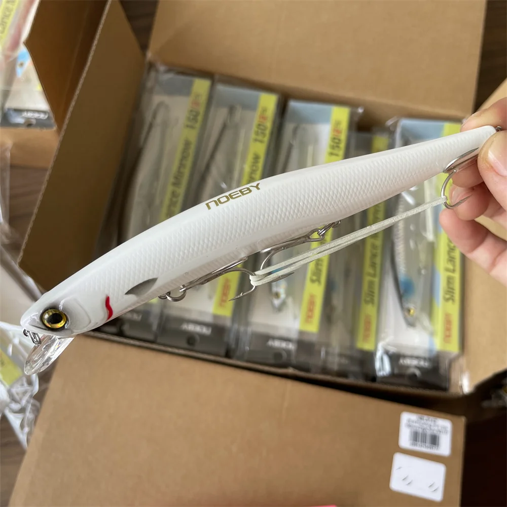 Noeby – leurre méné rigide flottant 3D, appât artificiel Wobbler idéal pour la pêche à la carpe ...