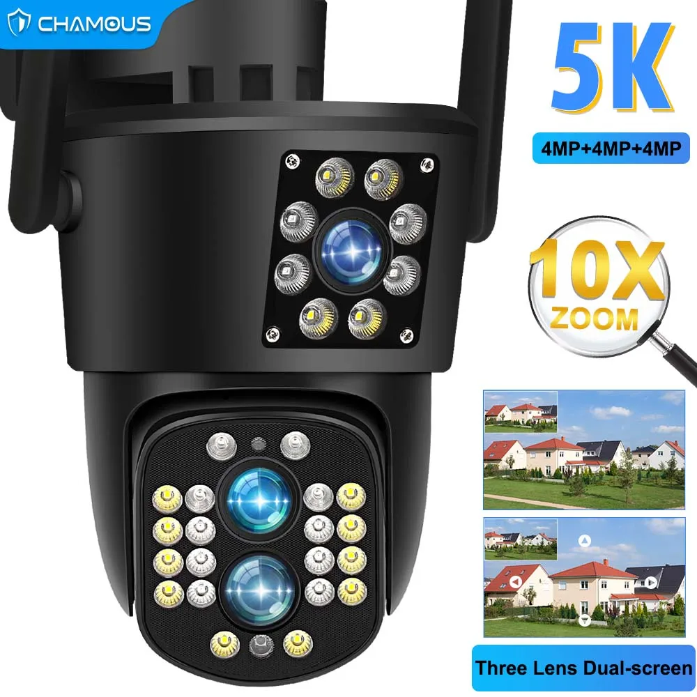 5K-12MP-WiFi-Camera-Outdoor-10X-Zoom-Video-Surveillance-PTZ-CCTV-4K-IP ...