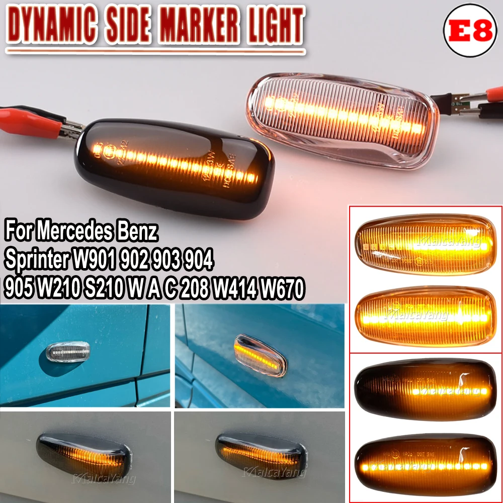 Flowing-LED-Side-Marker-Dynamic-Turn-Signal-Light-Repeater-Panel-Lamp ...