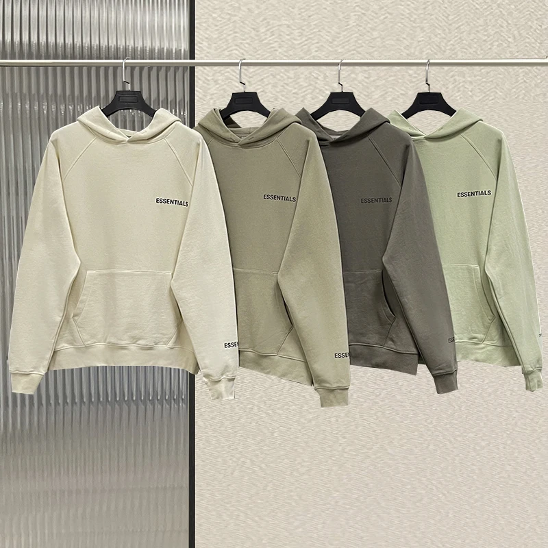 Essentials-Sudadera con capucha de gran tamaño para hombre y mujer ...