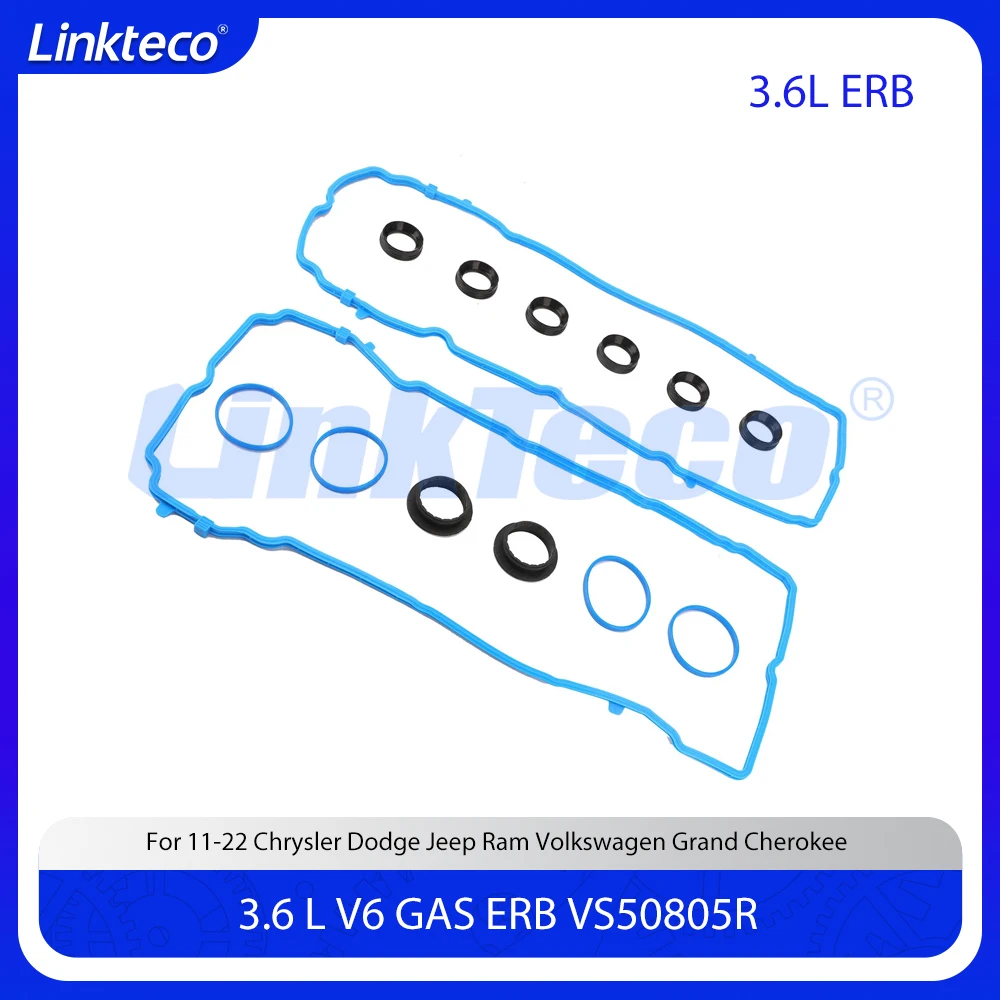 Engine Valve Cover Gasket Set Fit 3.6 L V6 GAS ERB For 11-22 Chrysler ...