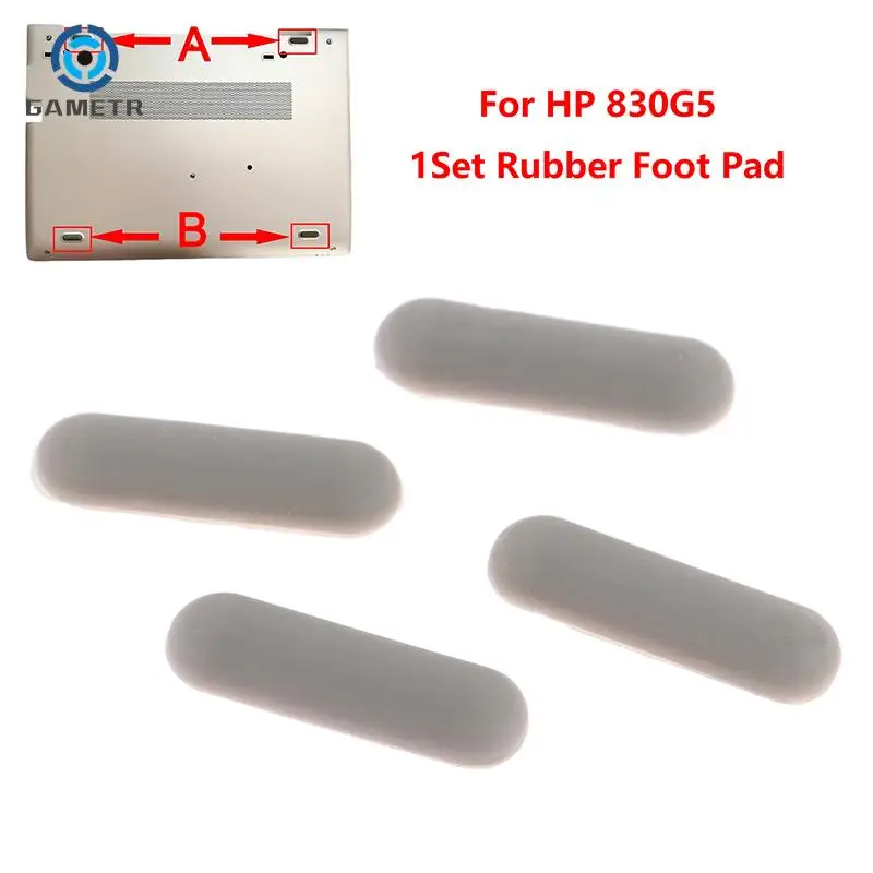 Juego-de-almohadillas-de-goma-para-ordenador-port-til-HP-830-G5-almohadilla-antideslizante ...