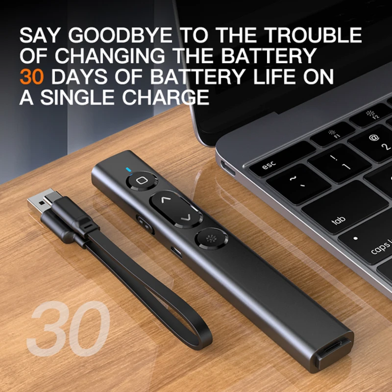 For-Aubess-2-4-GHz-PPT-Power-Point-Presentation-Wireless-Remote-Red-LED ...