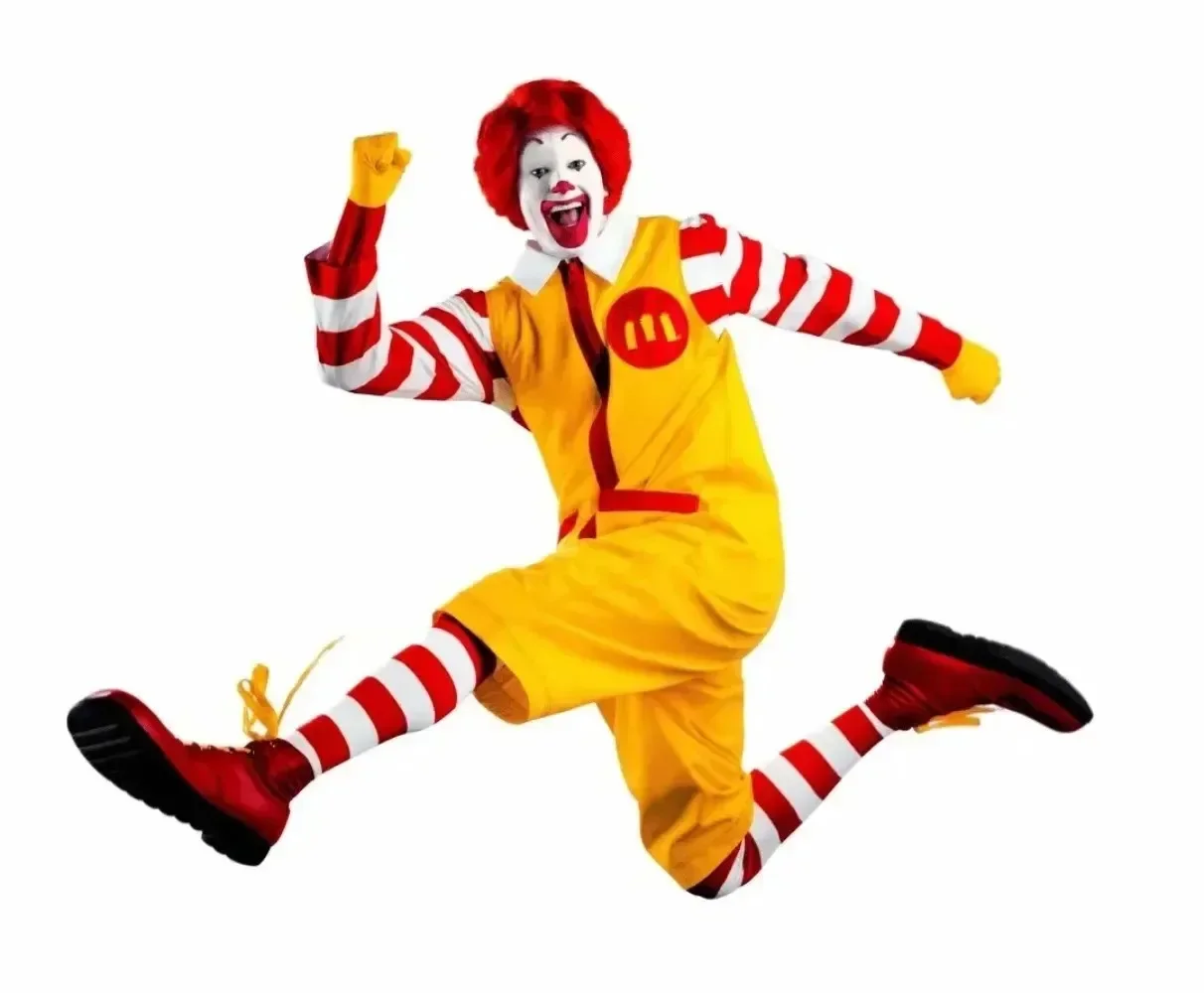 McDonald-Cosplay-kost-m-Ronald-McDonald-kost-m-maskeli-parti-palya-o ...