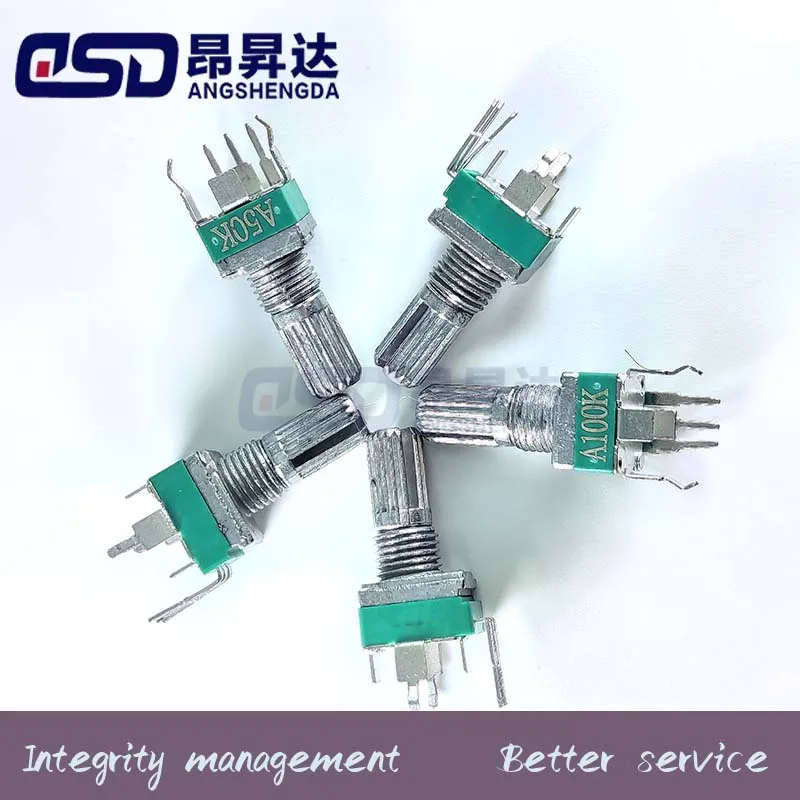 100PCS-R097-RK097-Precision-Potentiometer-Vertical-Single-Pole-with ...