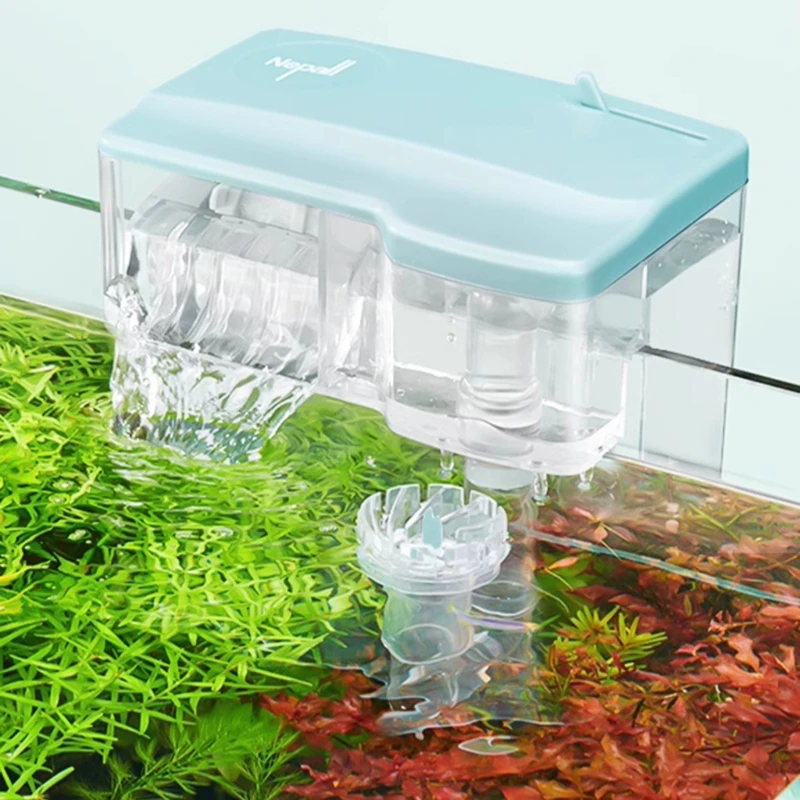 Fish-Tanks-Filter-Quiet-Aquarium-Filter-Submersible-AirPump-Biochemical ...