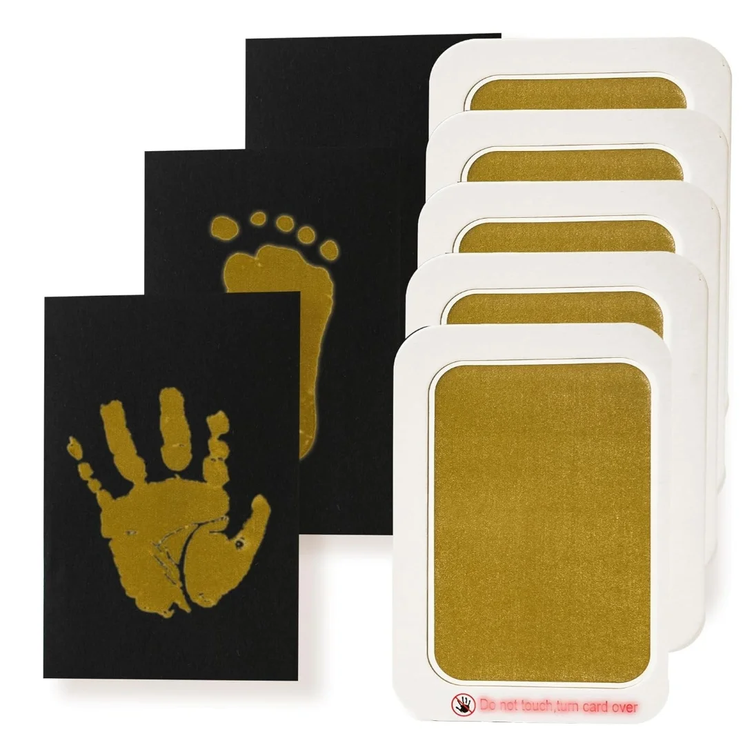 Ink Pad Kit, Mess-Free Inkless Handprint and Footprint Pad with ...