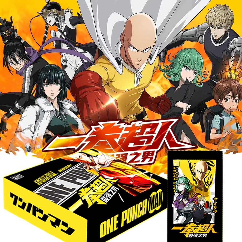 Newest-ONE-PUNCH-MAN-Collection-Cards-for-Children-Original-Japanese ...