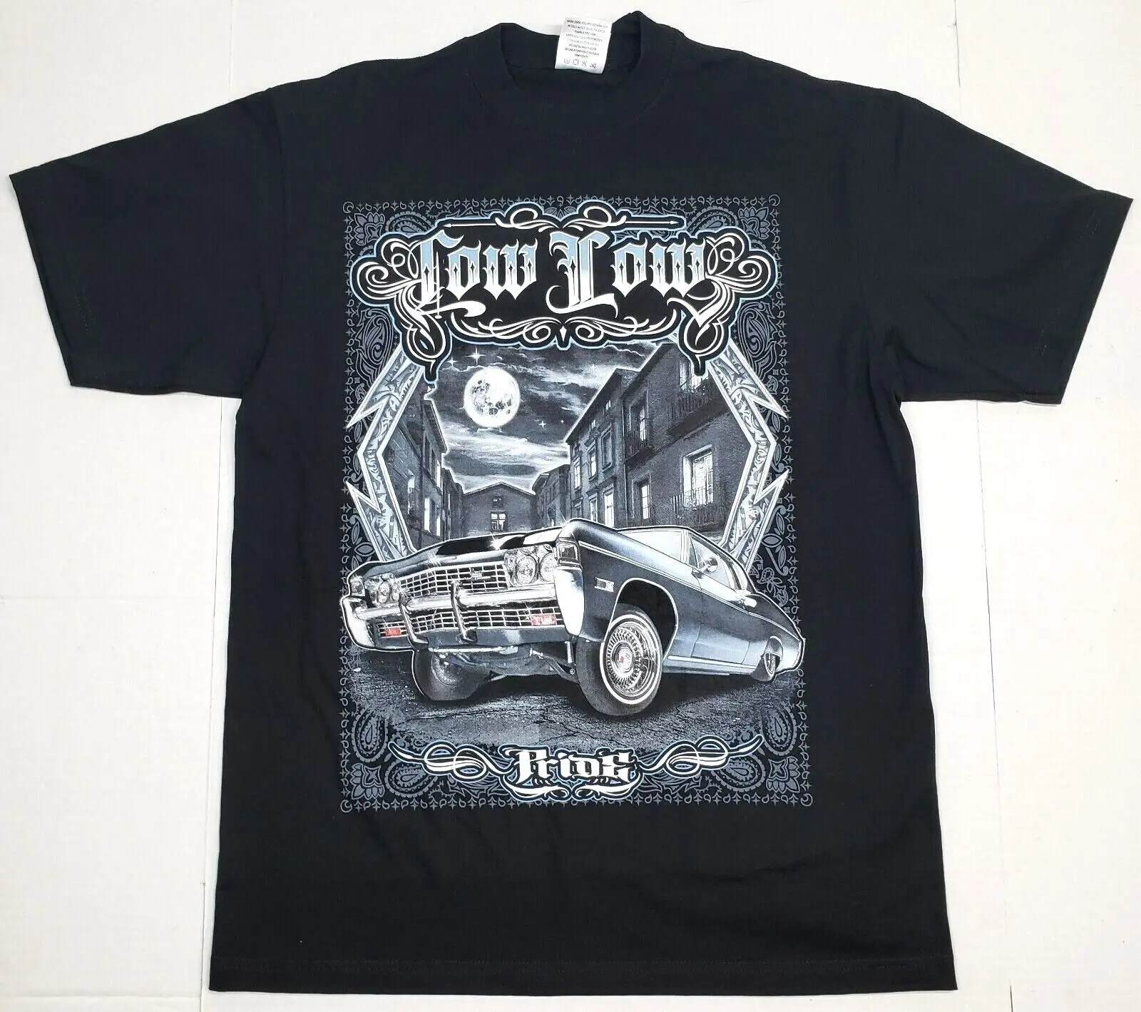 Camiseta-LOWRIDER-para-hombre-ropa-urbana-de-Low-Rider-100-algod-n ...