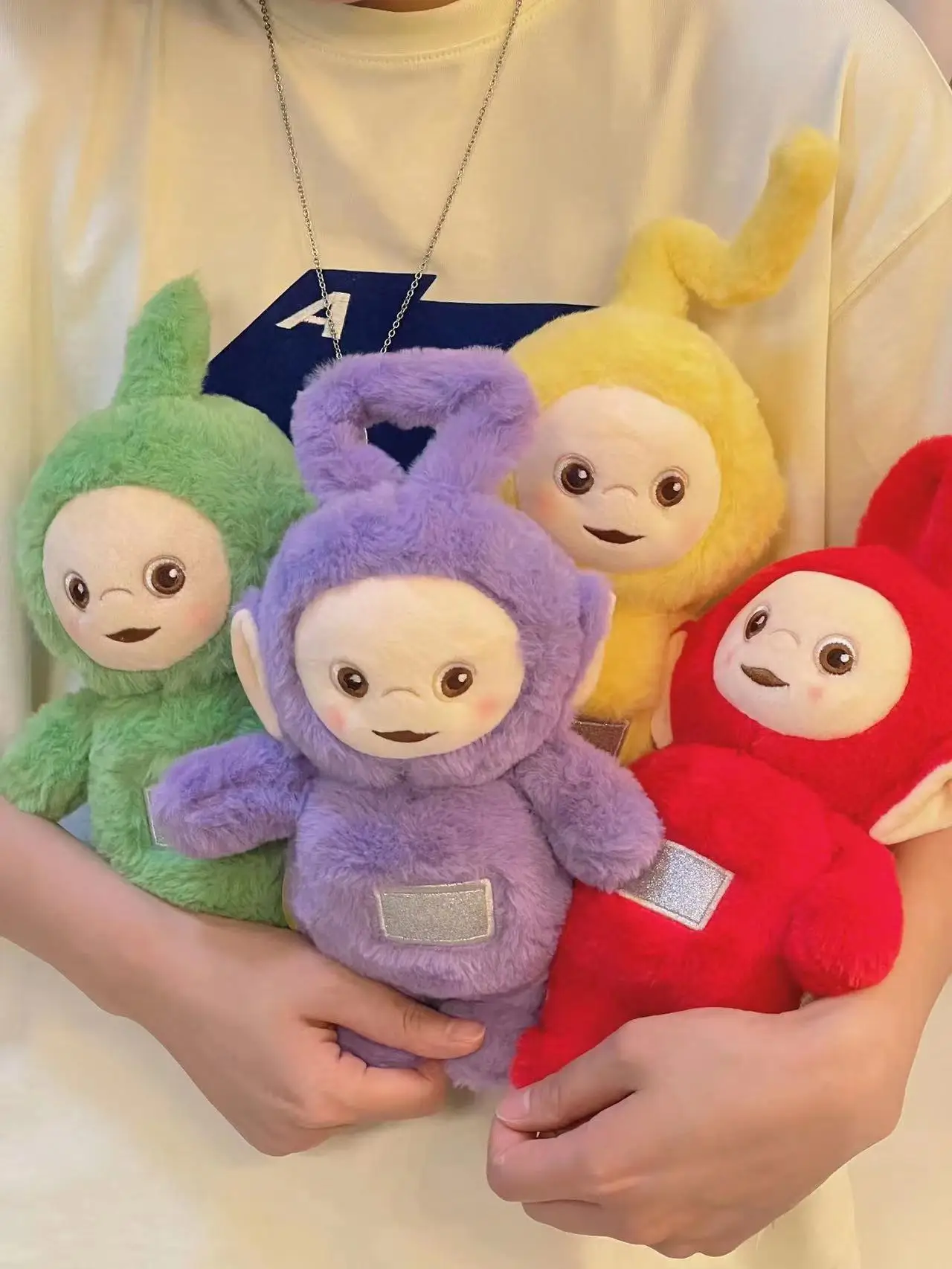 Miniso-Teletubbies-mu-eca-de-peluche-mu-eco-de-Anime-lindo-laa-laa ...