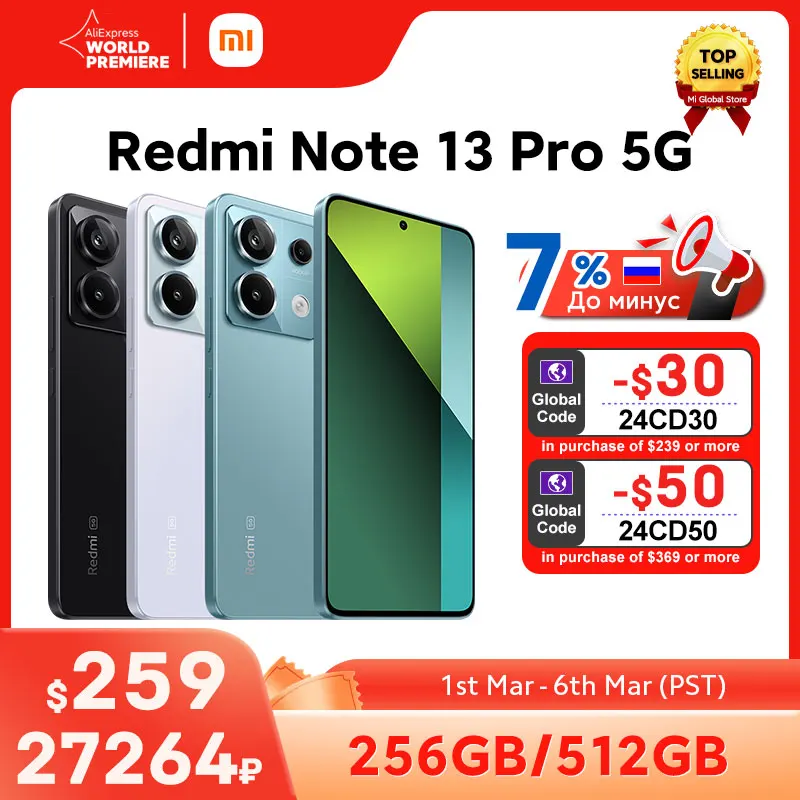 World-Premiere-Xiaomi-Redmi-Note-13-Pro-5G-Smartphone-Snapdragon-7s-Gen ...