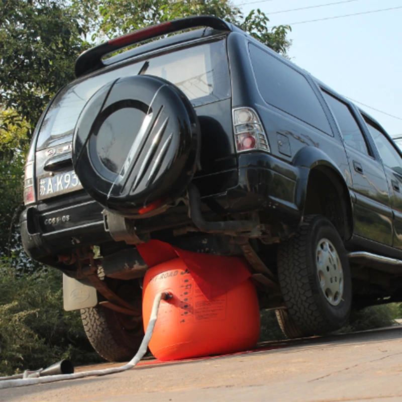 Inflatable Jack 4t Lift Off-road Rescue Jack Exhaust And Air Pump Dual ...
