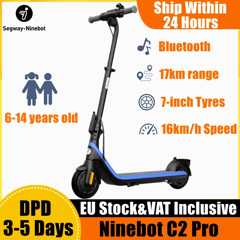 EU In Stock Ninebot by Segway C2 Pro Smart Electric Scooter For Kids ...